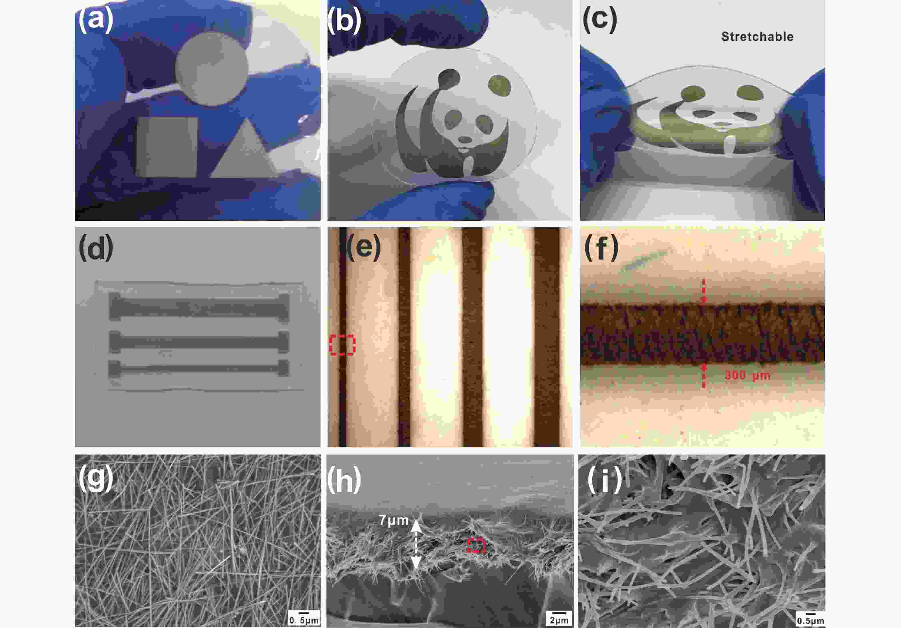Printed stretchable circuit on soft elastic substrate for wearable ...