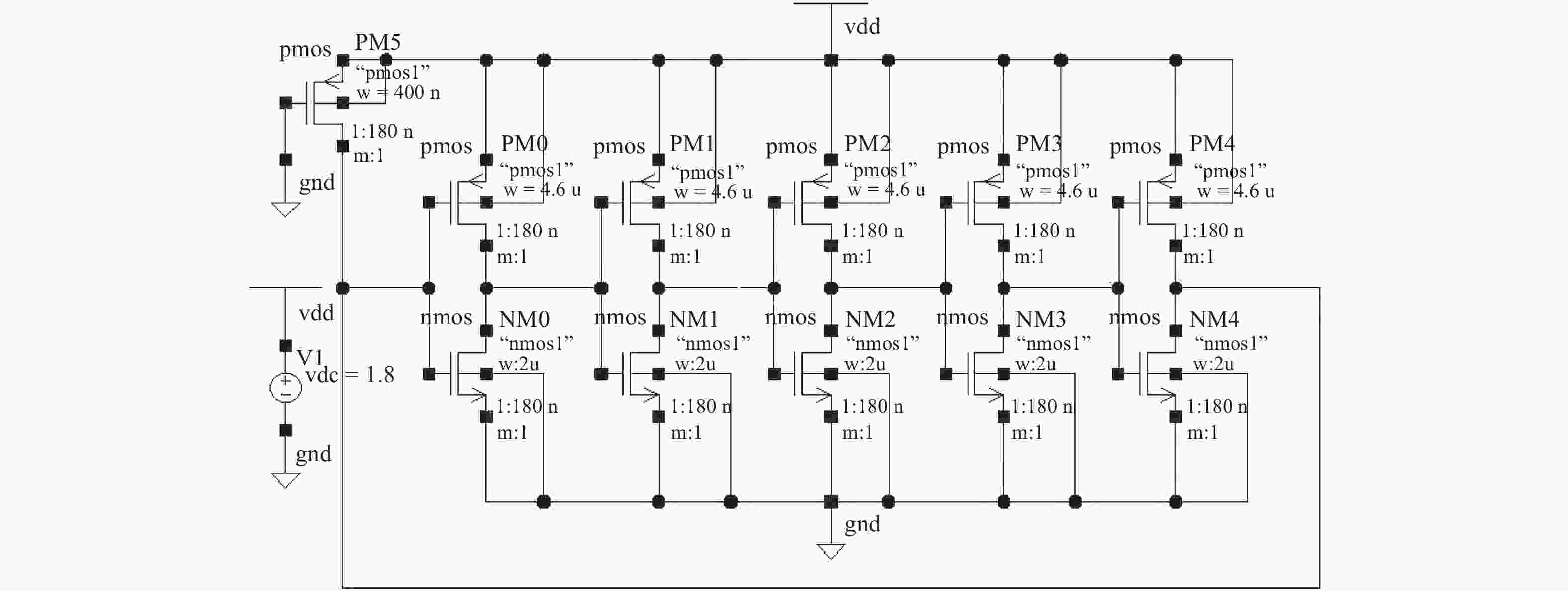 Frequency equation for the submicron CMOS ring oscillator using the ...