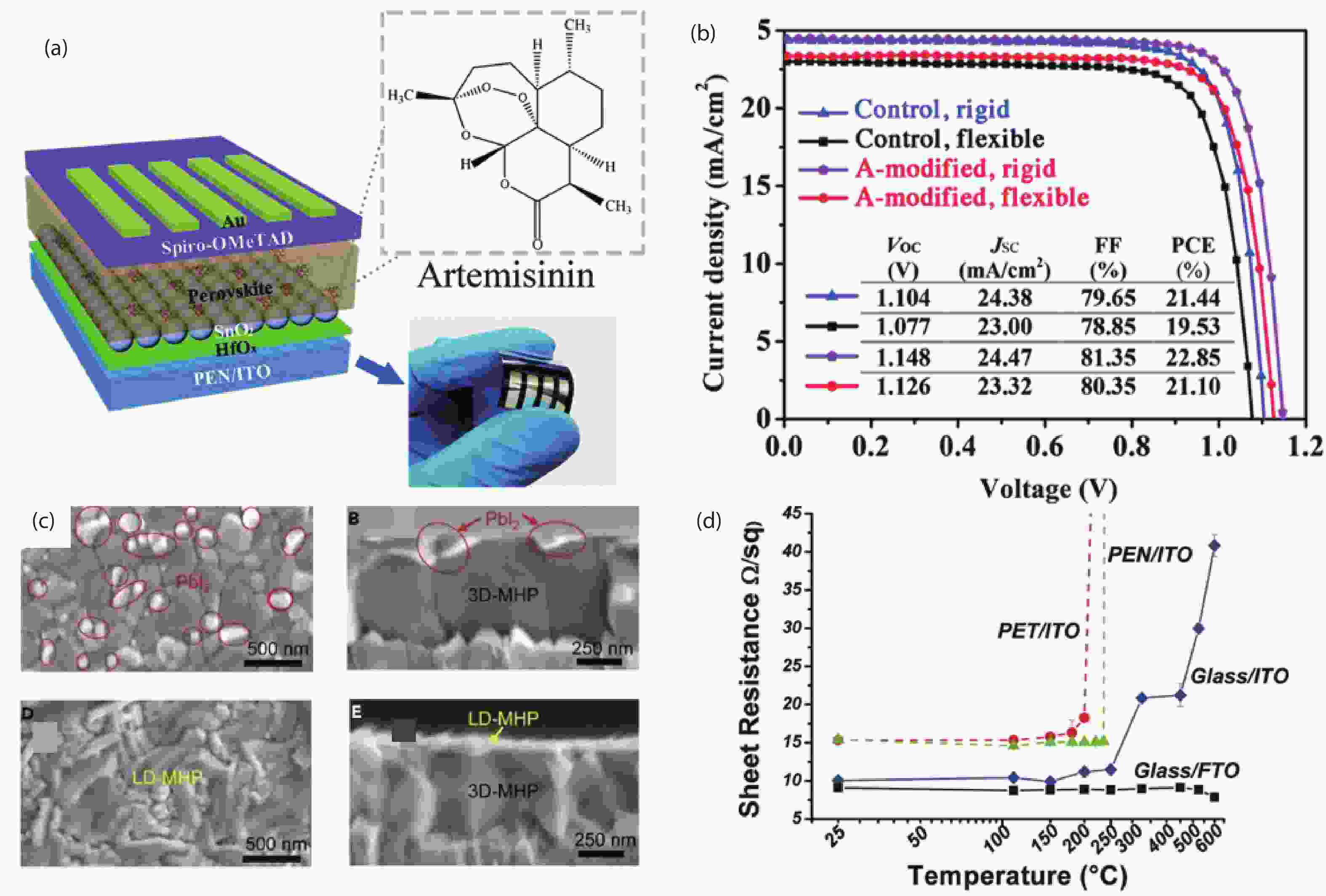 Perovskite Solar Cell Structure